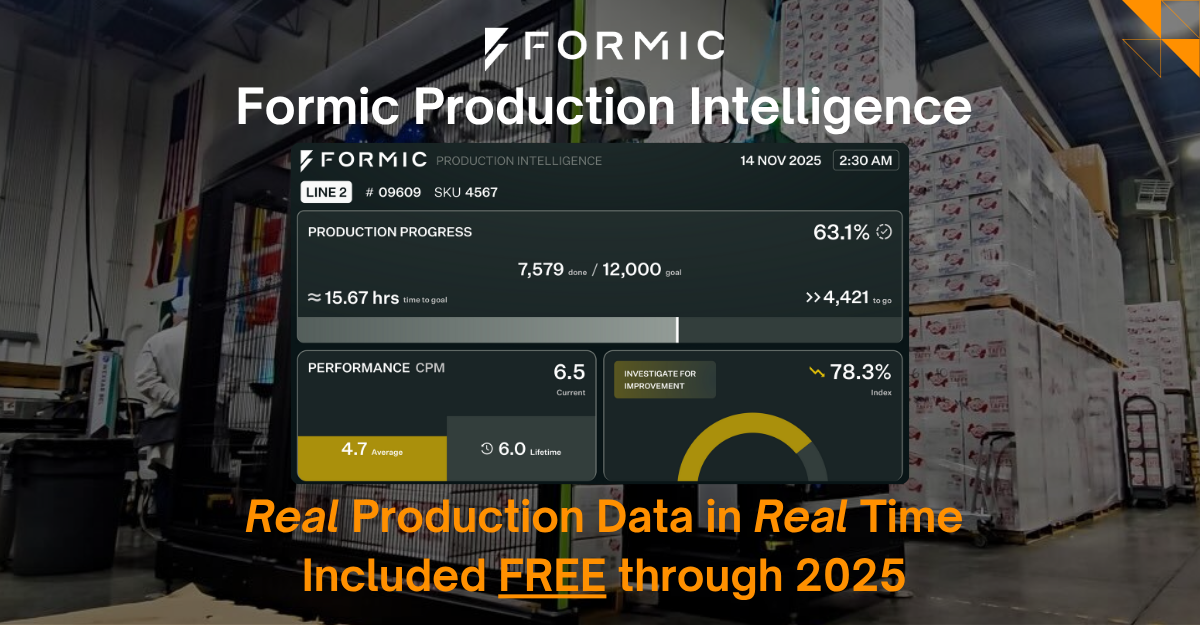Formic Production Intelligence (FPI) - Request A Demo